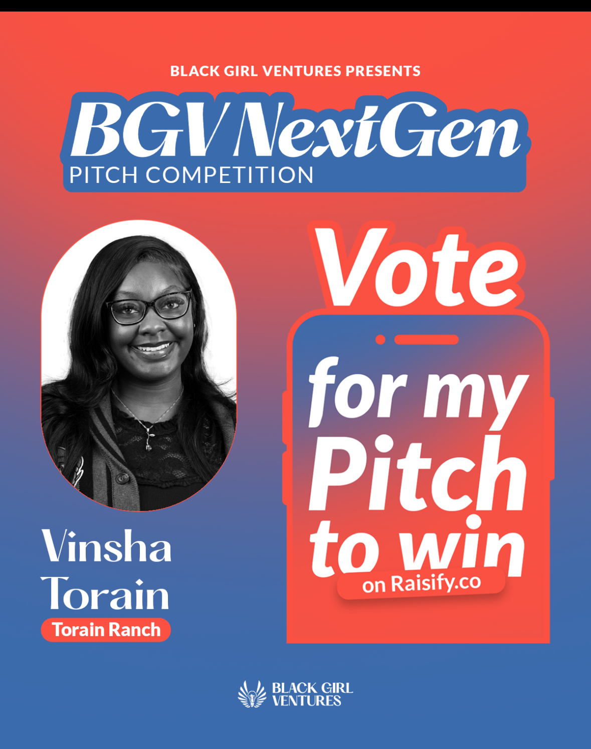 Raisify - Founder: Vinsha Torain